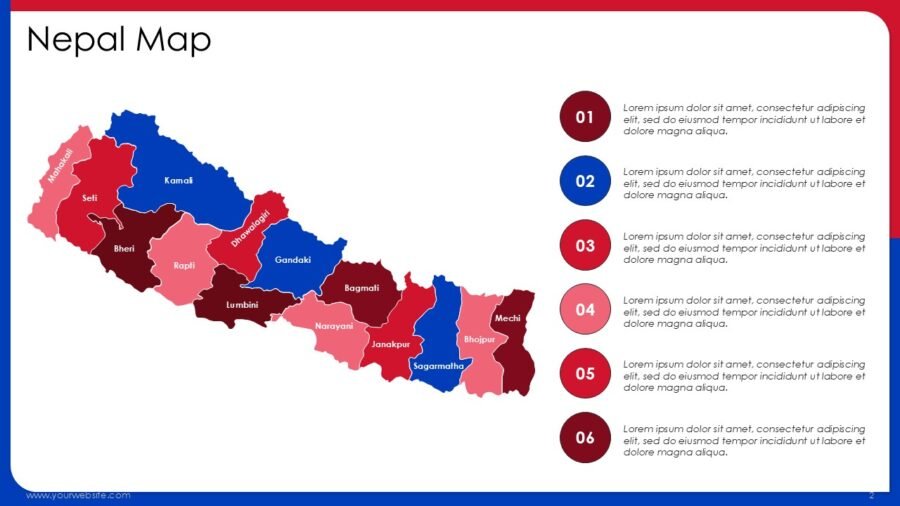 Nepal Map Presentation Templates & Google Slides