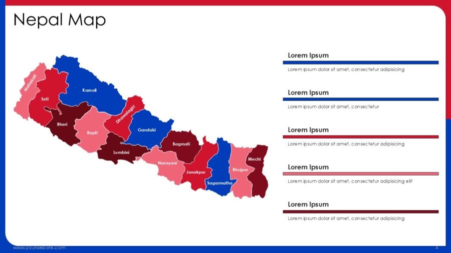 Nepal Map Presentation Templates & Google Slides