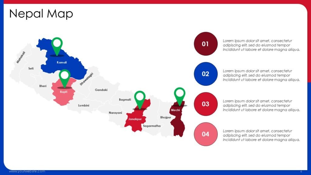 Nepal Map Presentation Templates & Google Slides