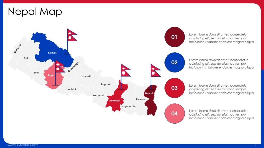 Nepal Map Presentation Templates & Google Slides