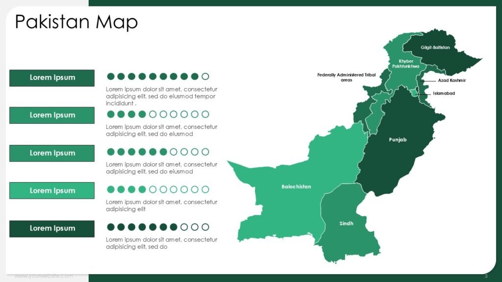 Pakistan Map Presentation Templates & Google Slides