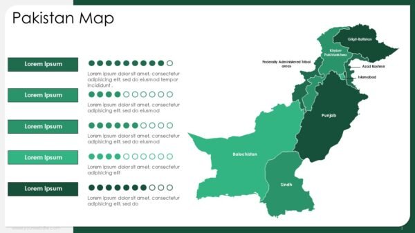 Pakistan Map Presentation Templates & Google Slides