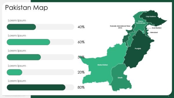 Pakistan Map Presentation Templates & Google Slides
