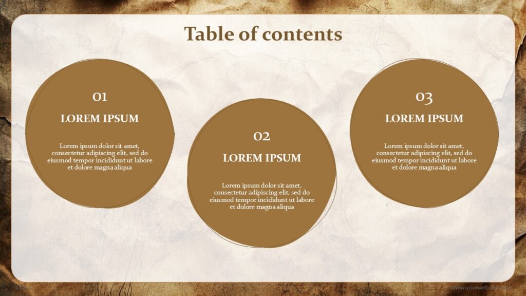 Parchment Ancient Paper Presentation and Google Slides