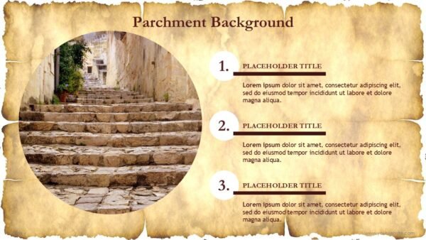 Parchment Background PowerPoint Template and Google Slides