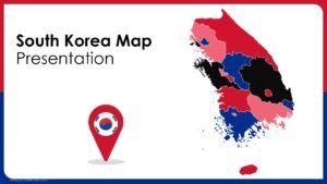 South Korea Map Presentation Templates And Google Slides