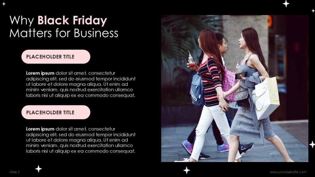 Black Friday Sale PowerPoint Template and Google Slides