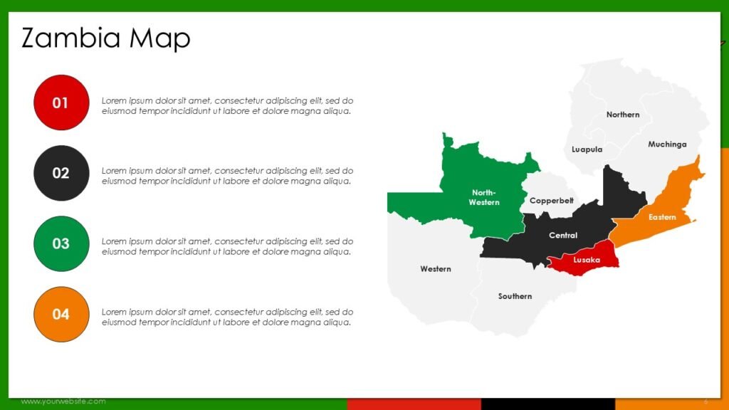 Zambia Map Presentation Templates & Google Slides
