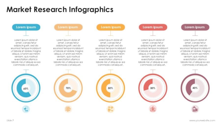 Market Research Infographics Powerpoint Template