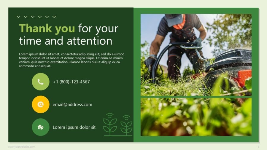 Agri Tech Company Snapshot Presentation Templates