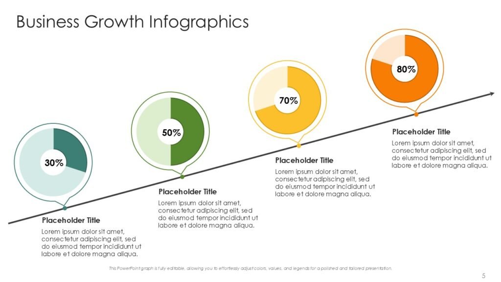 Business Growth Infographics PowerPoint Templates