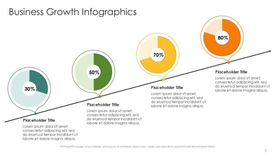 Business Growth Infographics PowerPoint Templates
