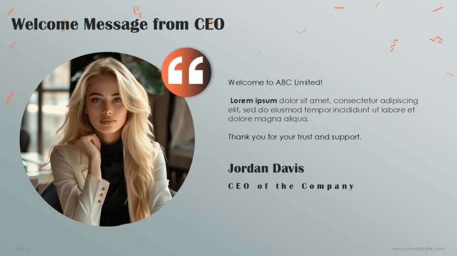 Happy New Year 2025 Business Presentation PowerPoint Template | SlidesBrain