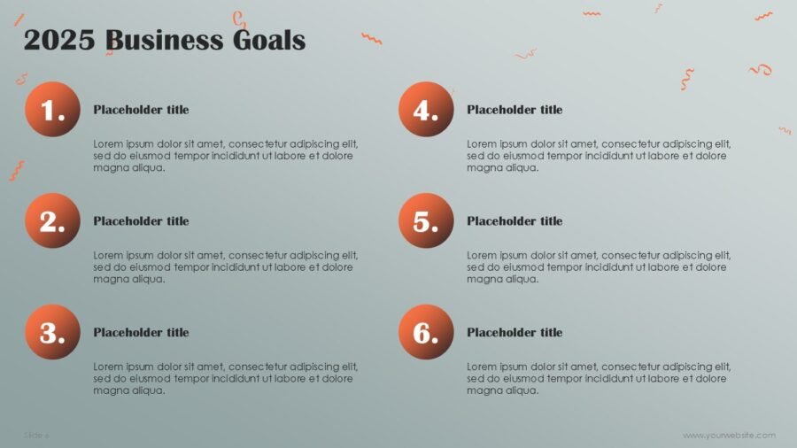 Happy New Year 2025 Business Presentation PowerPoint Template | SlidesBrain