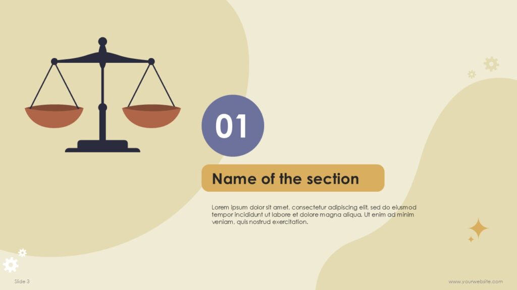 Law Centre Pitch Deck Presentation Template & Google Slides