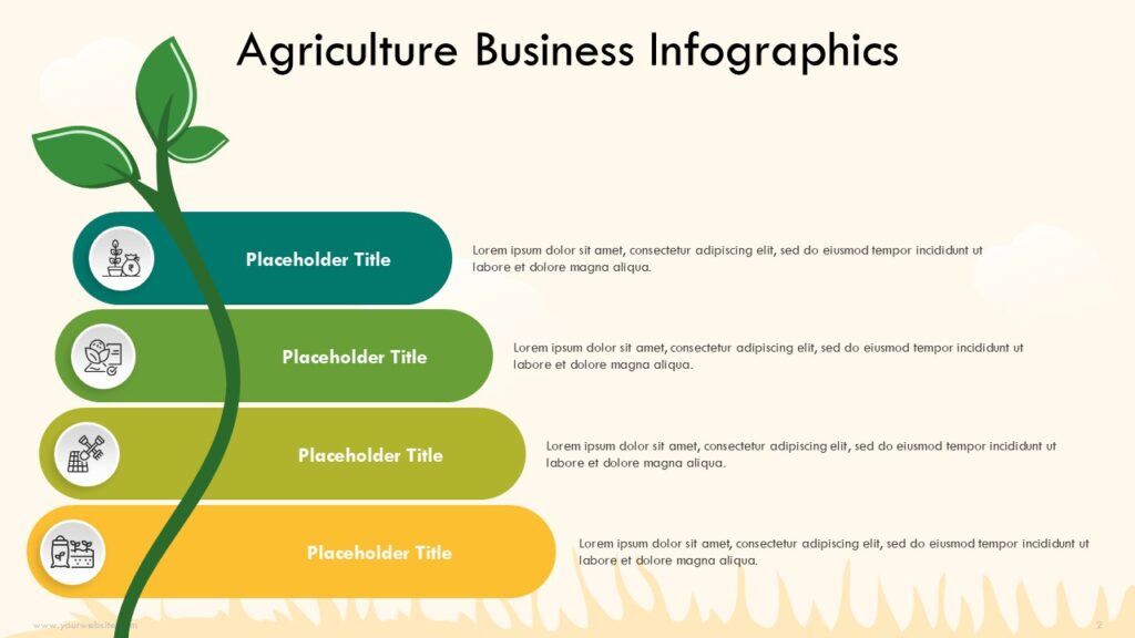 Agriculture Business PowerPoint Infographics Templates