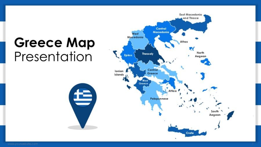 Greece Map Presentation Templates & Google Slides