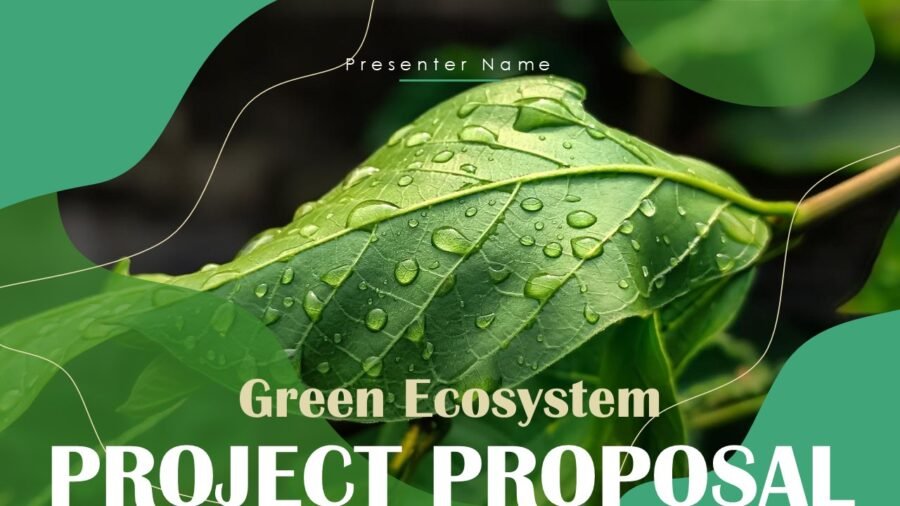 Green Ecosystem Project Proposal Presentation Template