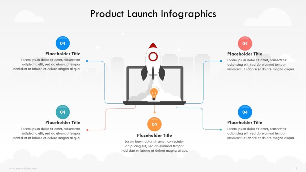 Product Launch Infographics PowerPoint Template