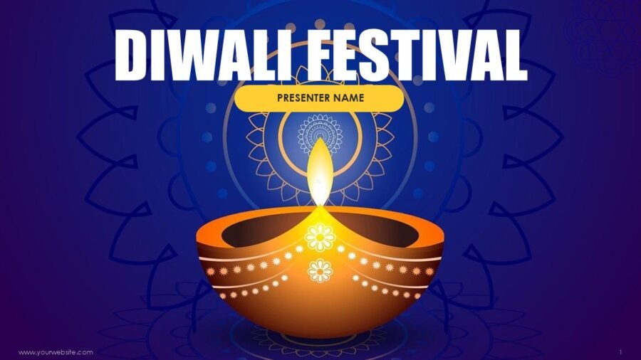 Diwali Festival Presentation PPT Template
