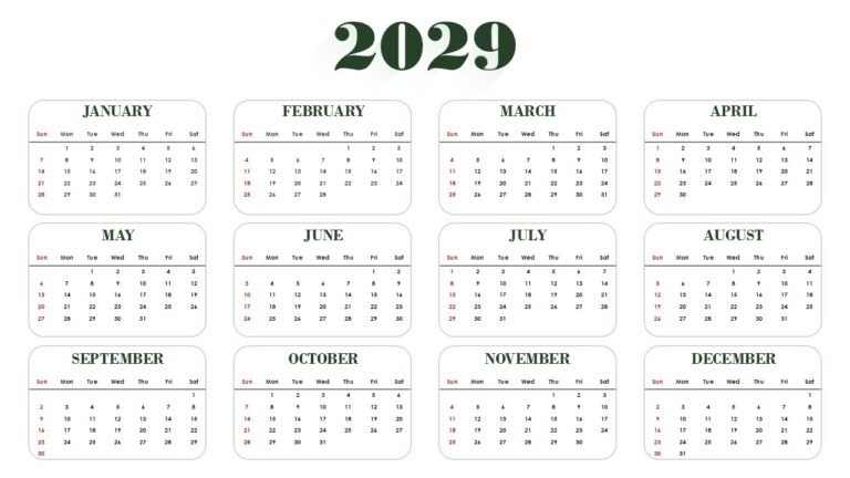 2029 Agenda 365 Day Daily Planner Management PowerPoint Infographics ...